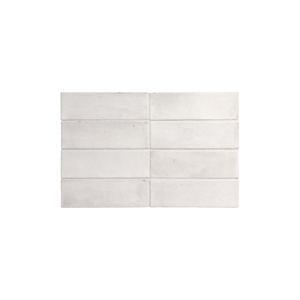Coco 50x150 Matt White Handmade Tile