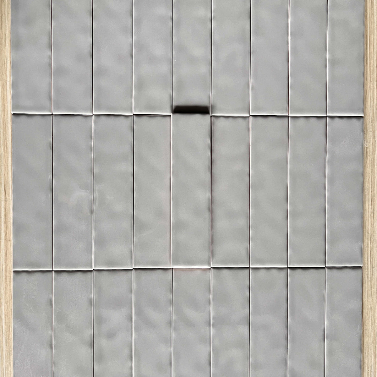 Ceramics Wave Tile 50x200 Gloss Grey