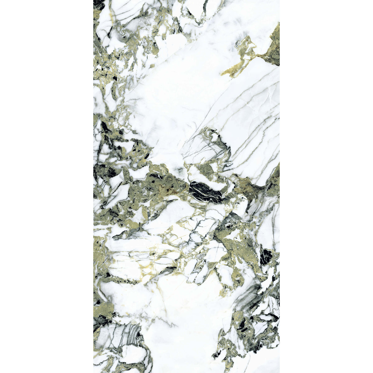 Lush 3D Touche 1200x600 Natural Jade Marble Look Rectified | Tilemall