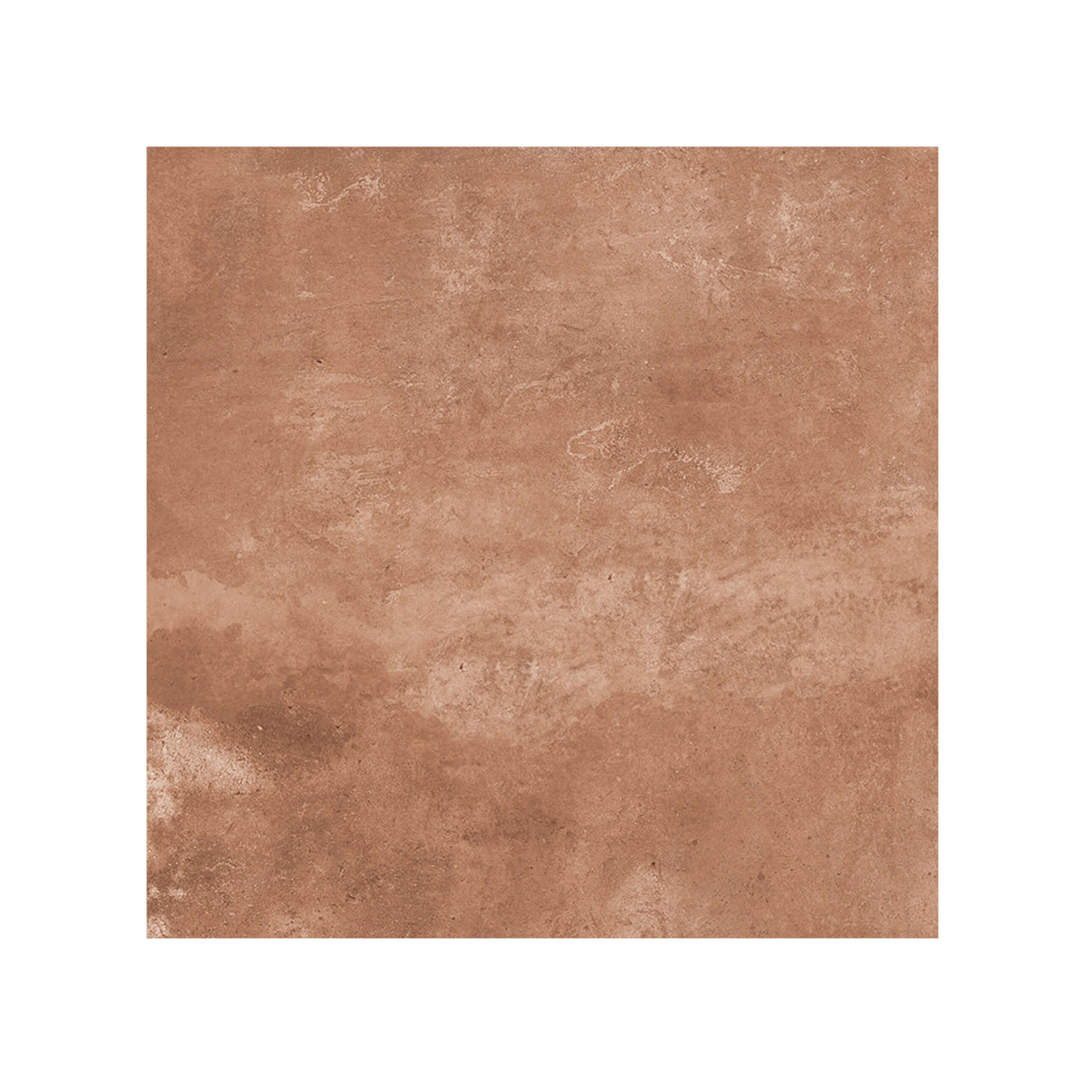 EL Barro Clay 600x600 Matt Terracotta Concrete Look Pressed | Tilemall