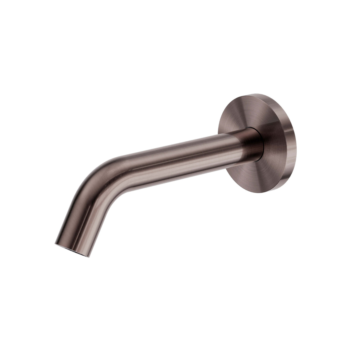 Nero Mecca Wall Mount Sensor Tap 80mm Plate Brushed Bronze