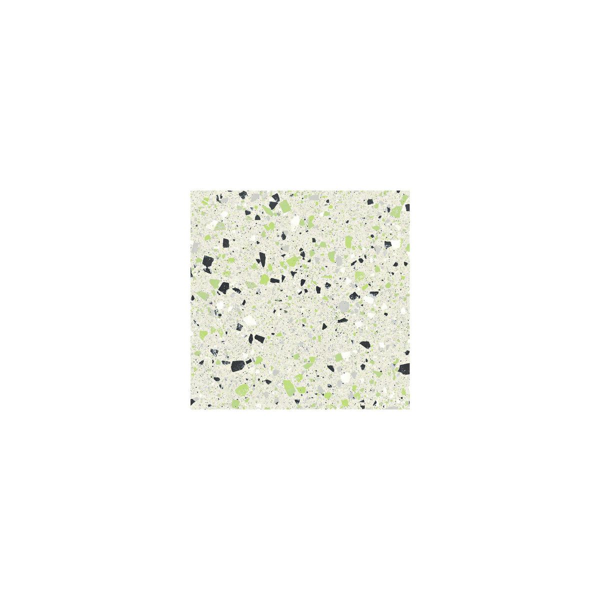 C Venice 300x300 Matt Green Terrazzo Look Rectified | Tilemall