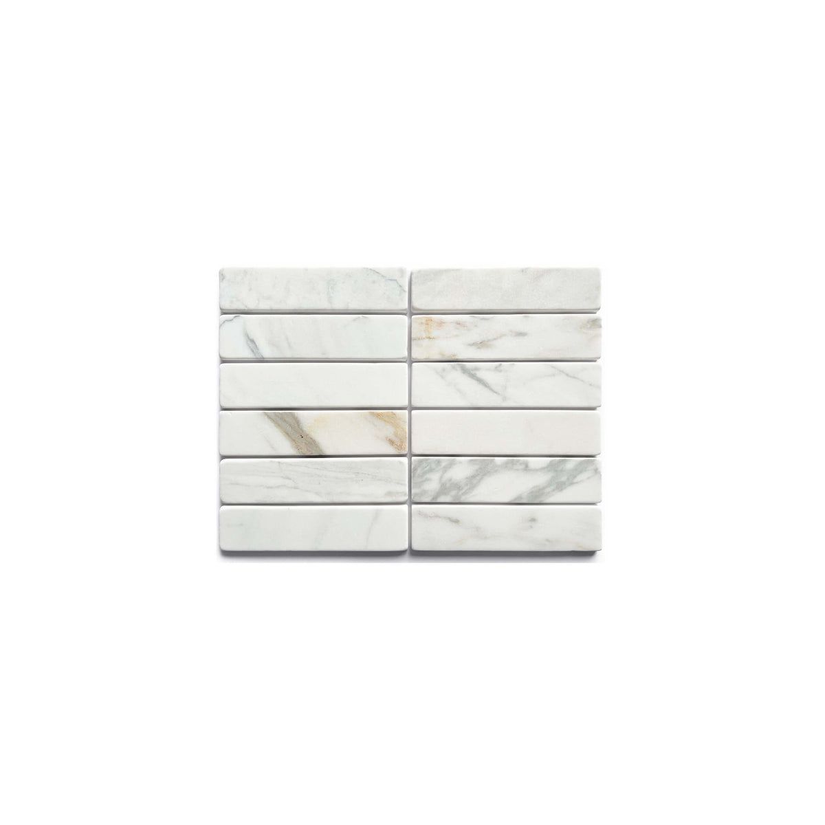Apollo 50x200 Tumbled Calacatta Gold Subway Pressed