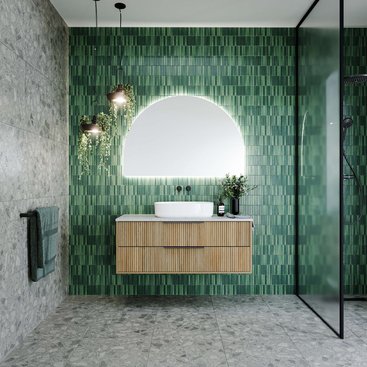 Timberline Emmett Wall Hung Vanity SilkSurface Top